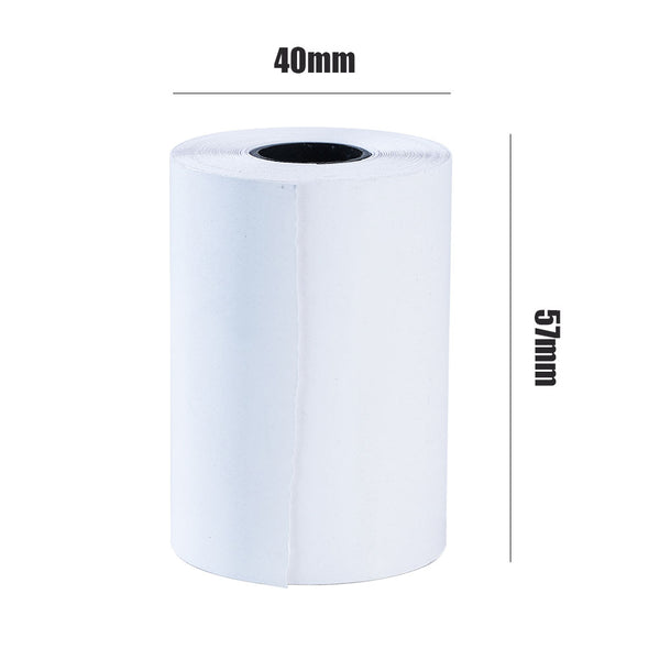 Till Rolls 57mm x 40mm thermal paper roll pdq card machine | Till Rolls ...